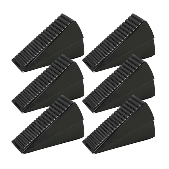 Extra Strong Grip Door Stopper - Heavy Duty Tall Metal Door Wedge with ...