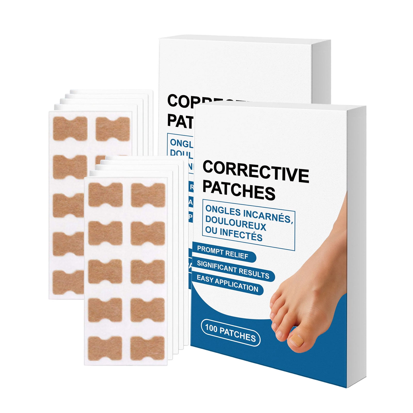 Extra Strong Toenail Fungus Treatment Patches, 200-Pack Antifungal Nail ...