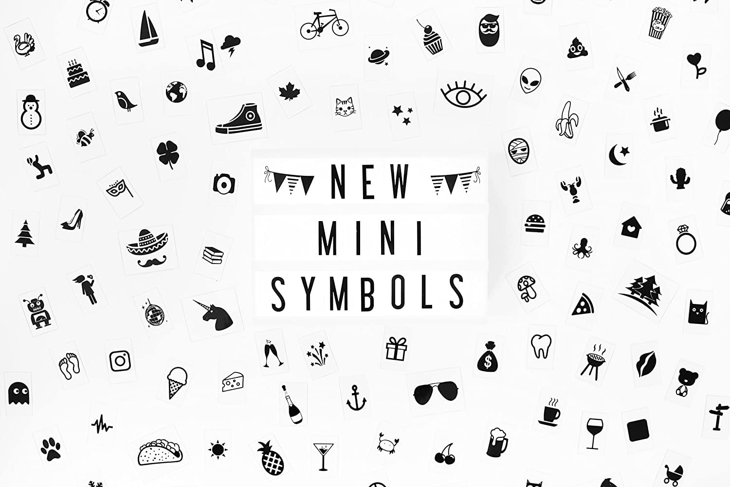 Extra Symbol Pack (for the Mii ) 130 Fu Symbols, Black Mii Light Box ...