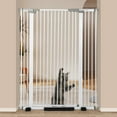 Extra Tall Cat Gate for Door Way Auto Close, , No Drilling Pressure ...
