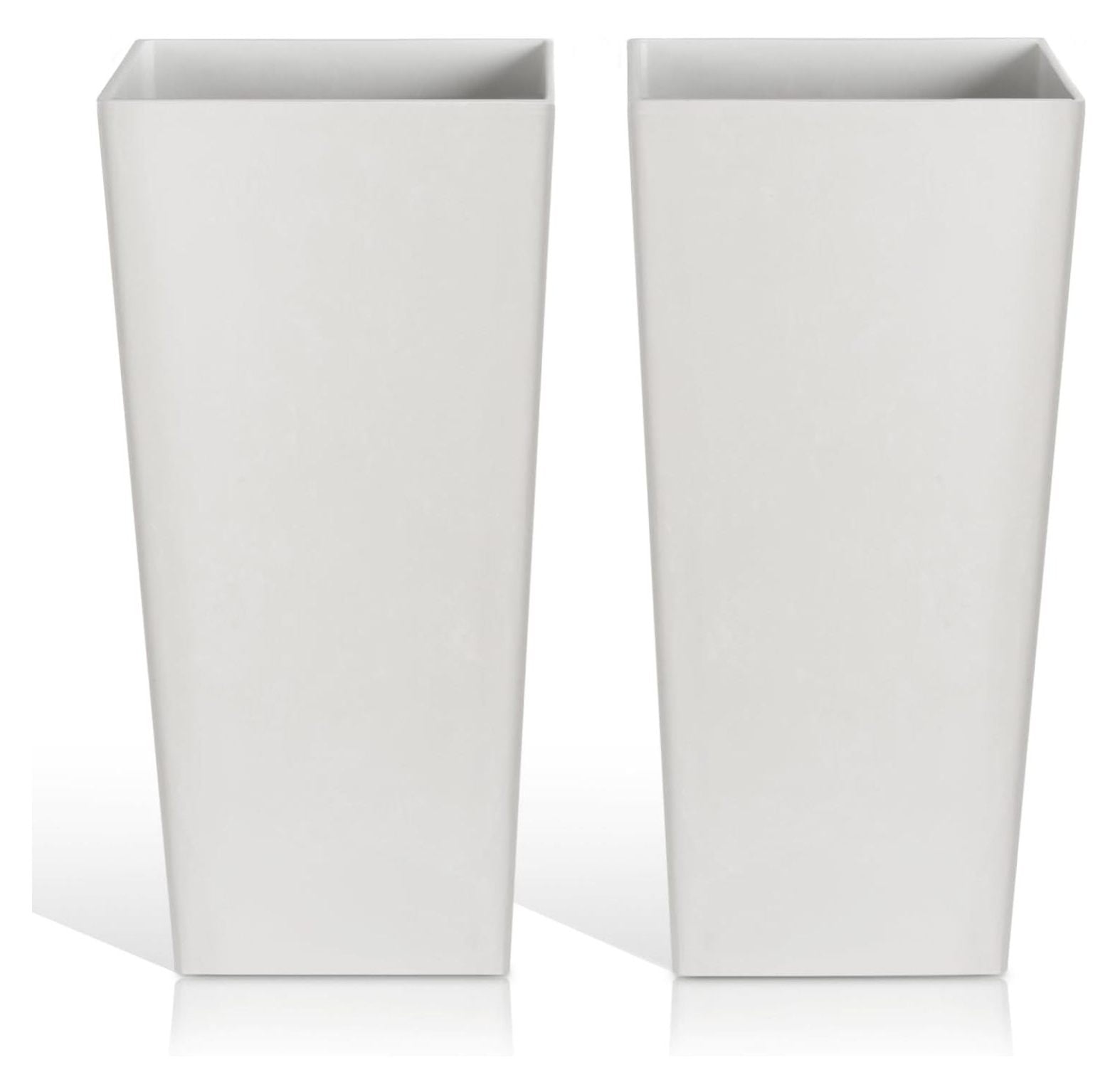 Extra Tall Planter Outdoor Indoor, Large Resin Plant Pots for Trees ...