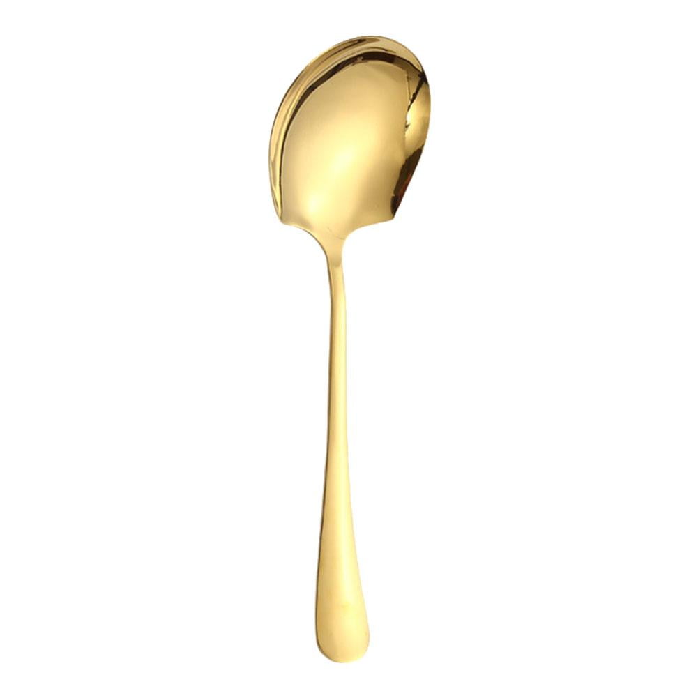 Extra Thick Big Spoon Public Spoon Buffet Tablespoons Serving Large ...