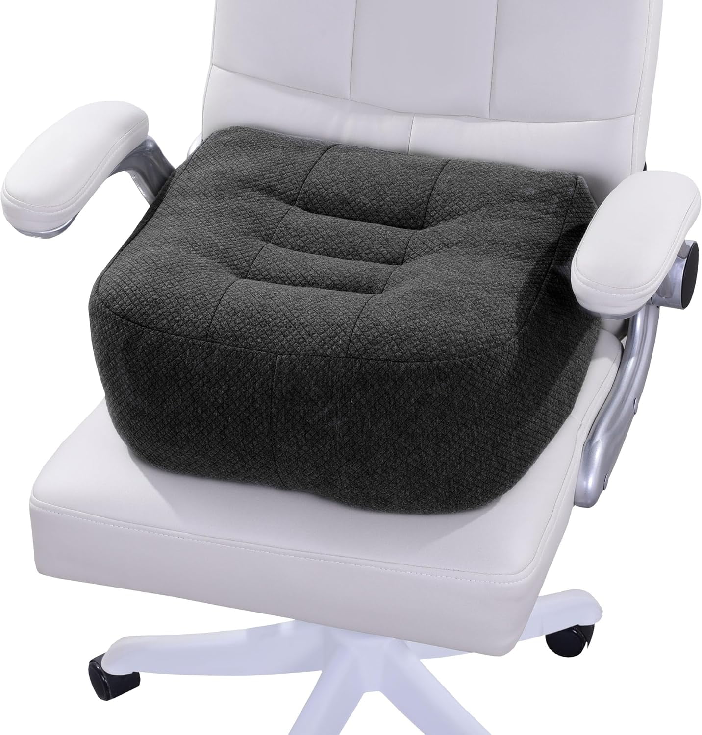 Extra Thick Chair Cushions for Office,6 in Breathable Adult Booster ...