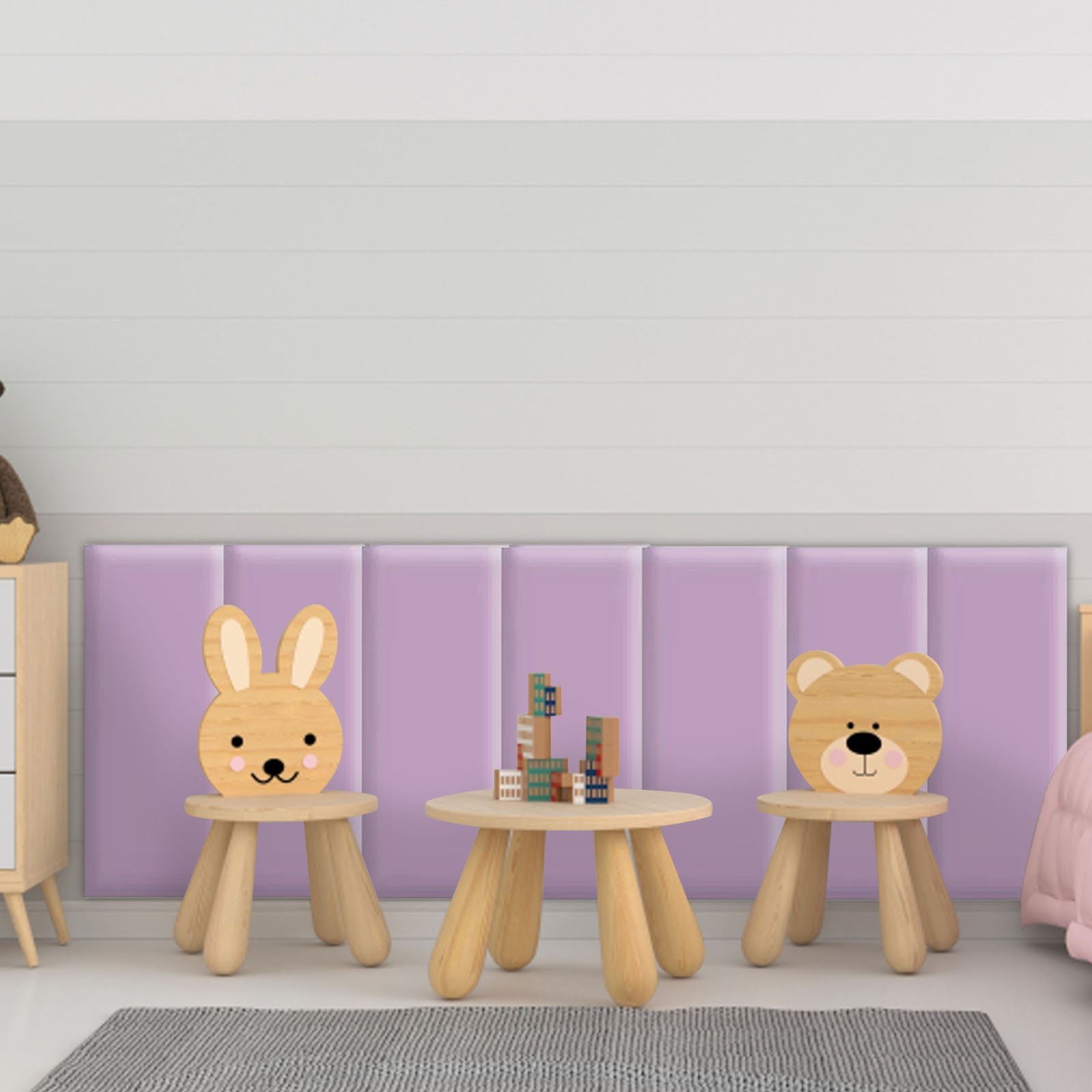 Extra Thick High Density Foam Wall Padding Corner Guards and Protective ...