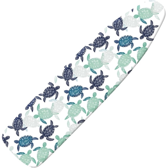 Extra Thick Ironing Board Cover and Pad, Sea Turtle 15x54 Ironing Board ...