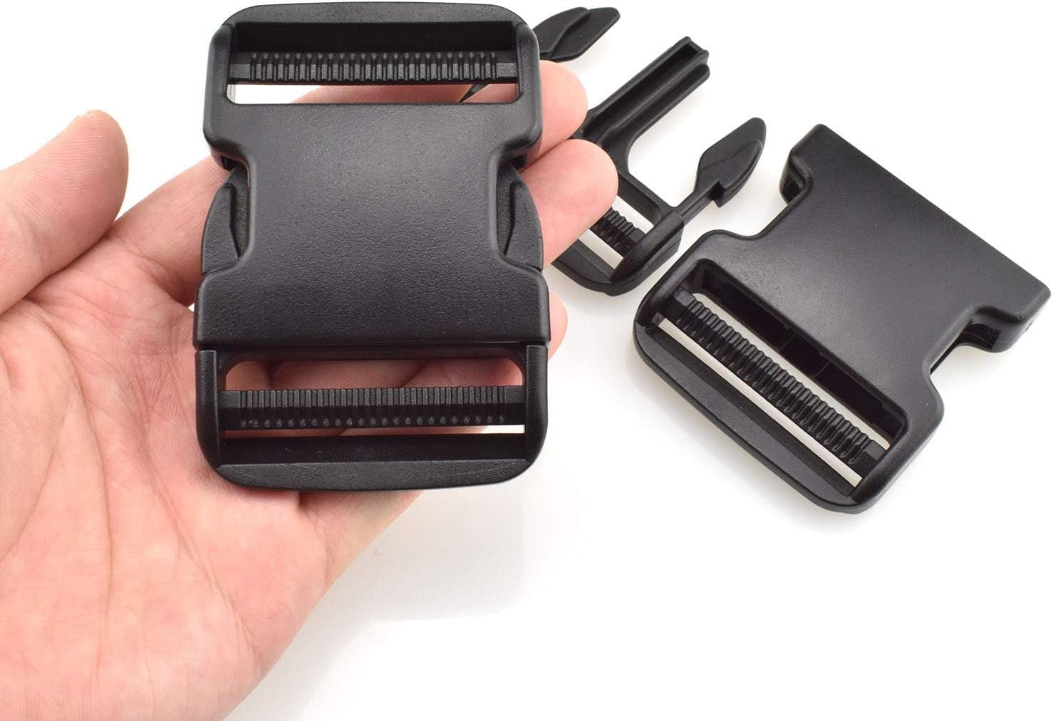 Extra Thick Military Grade Dual Adjustable Quick Side Release Buckles 2 ...