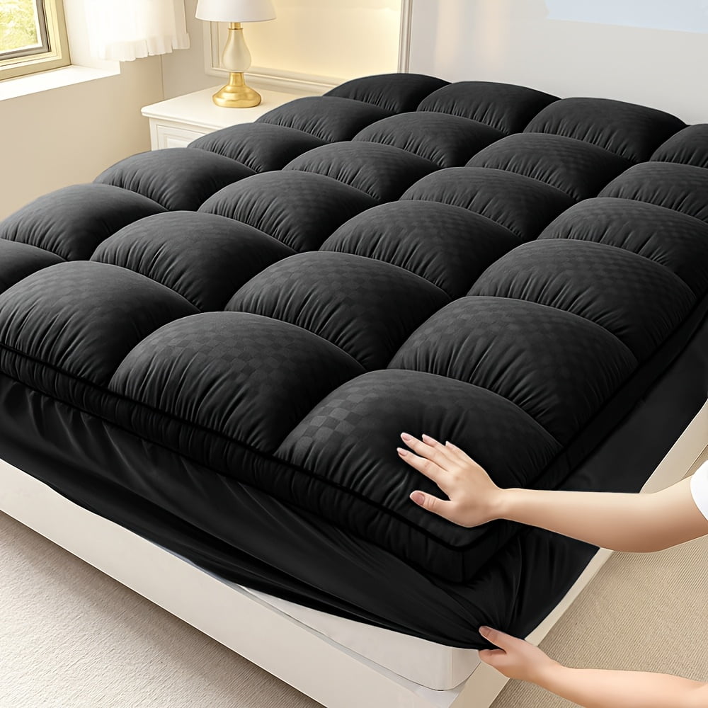 Extra Thick Queen Mattress Topper, 1000GSM Cooling Quilted Pad, 8-21 ...