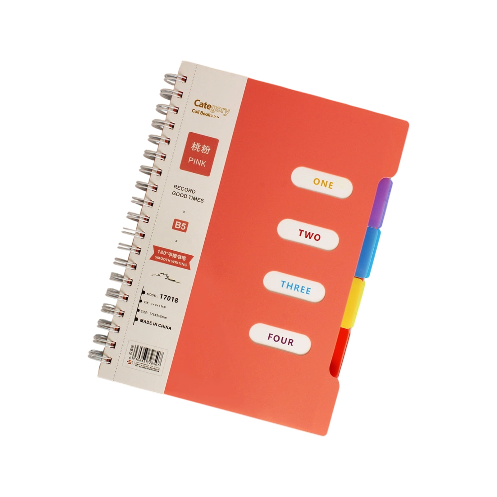 Extra Thick Refillable Notebook Coil Binding And Planner Flags For ...
