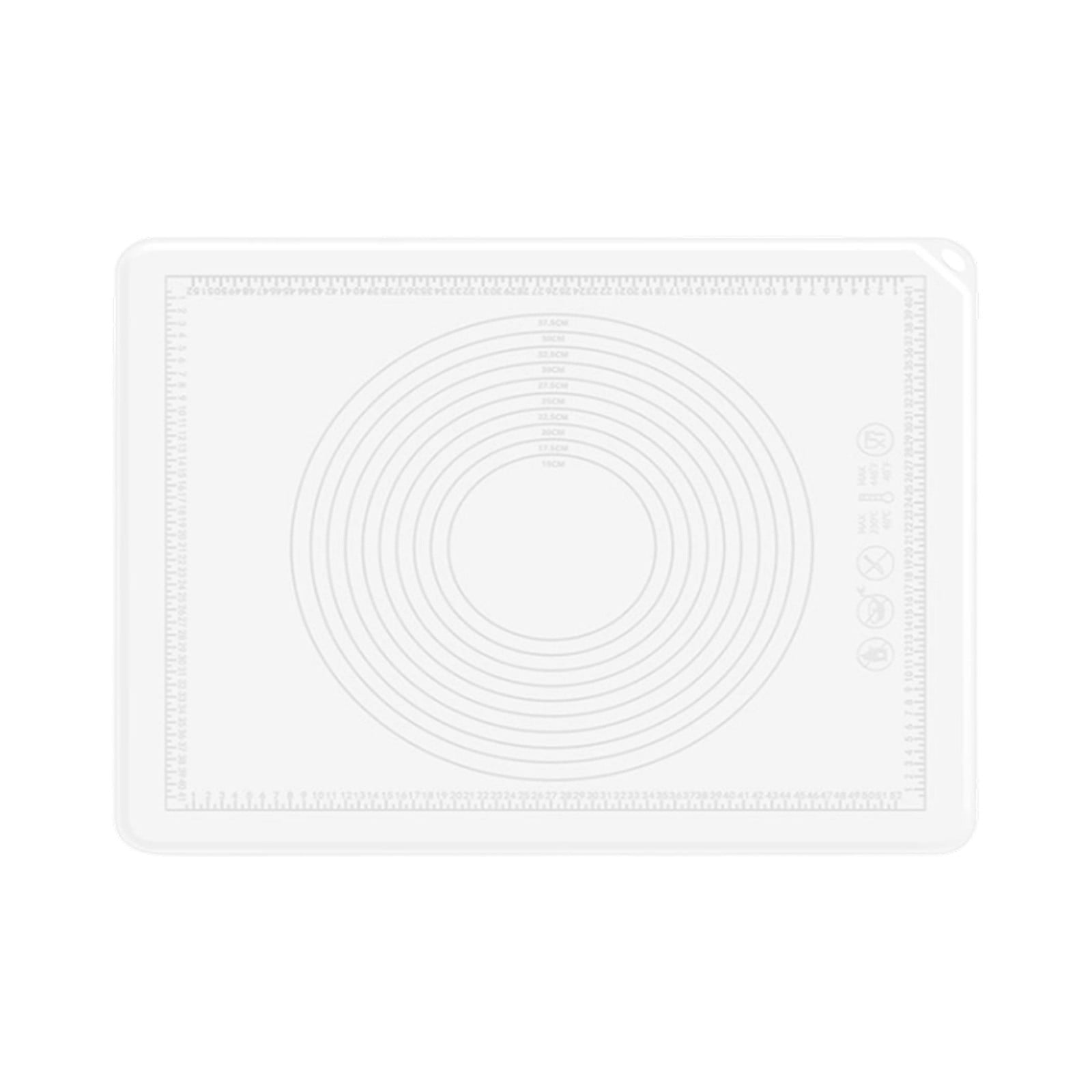 Extra Thick Silicone Baking Mat with Measurements & Non-Stick Surface ...