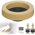 Extra Thick Toilet Wax Ring Replacement Kit, Universal Toilet Seal Ring ...