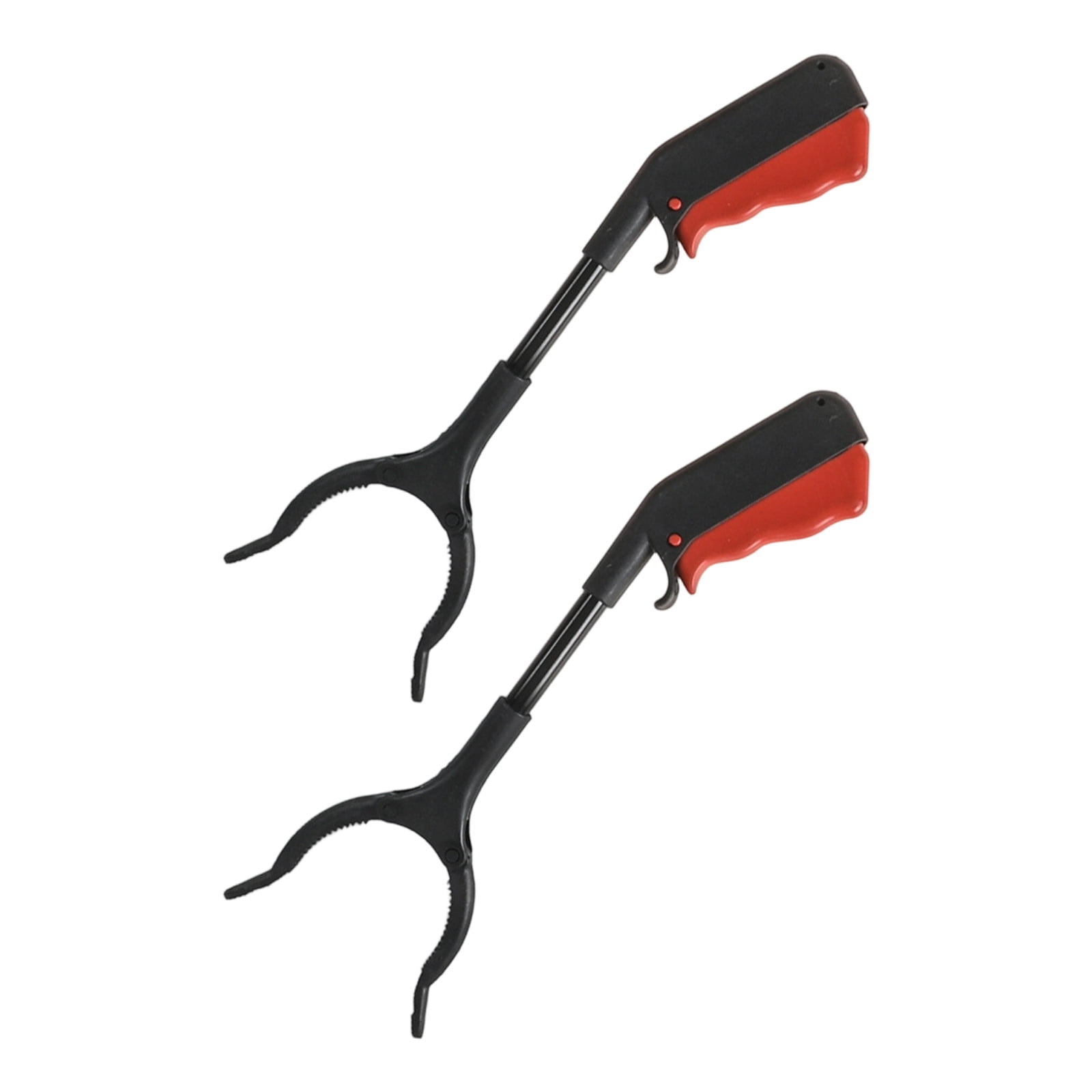 Metal Plastic Litter Pickers 30cmHandheld Garbage Reacher Trash Grabber ...
