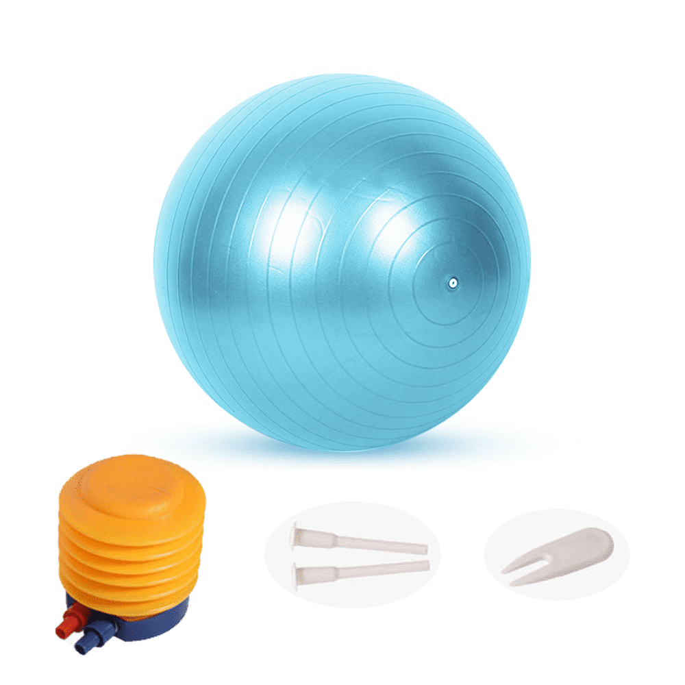 Extra Thick Yoga Ball Exercise Ball, for Balance, Stability, Pregnancy ...