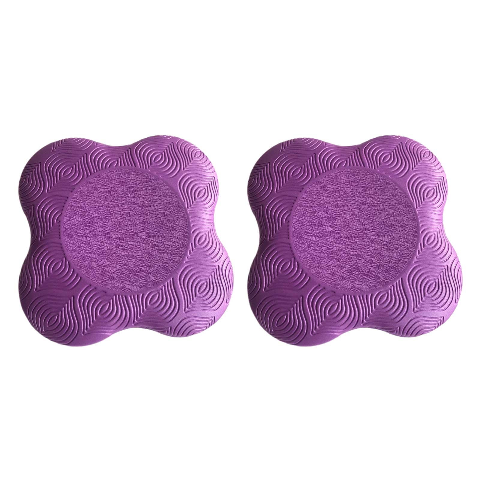 Extra Thick Yoga Knee Pad Cushion 2PCS Set for Knees Elbows Wrist Hands ...