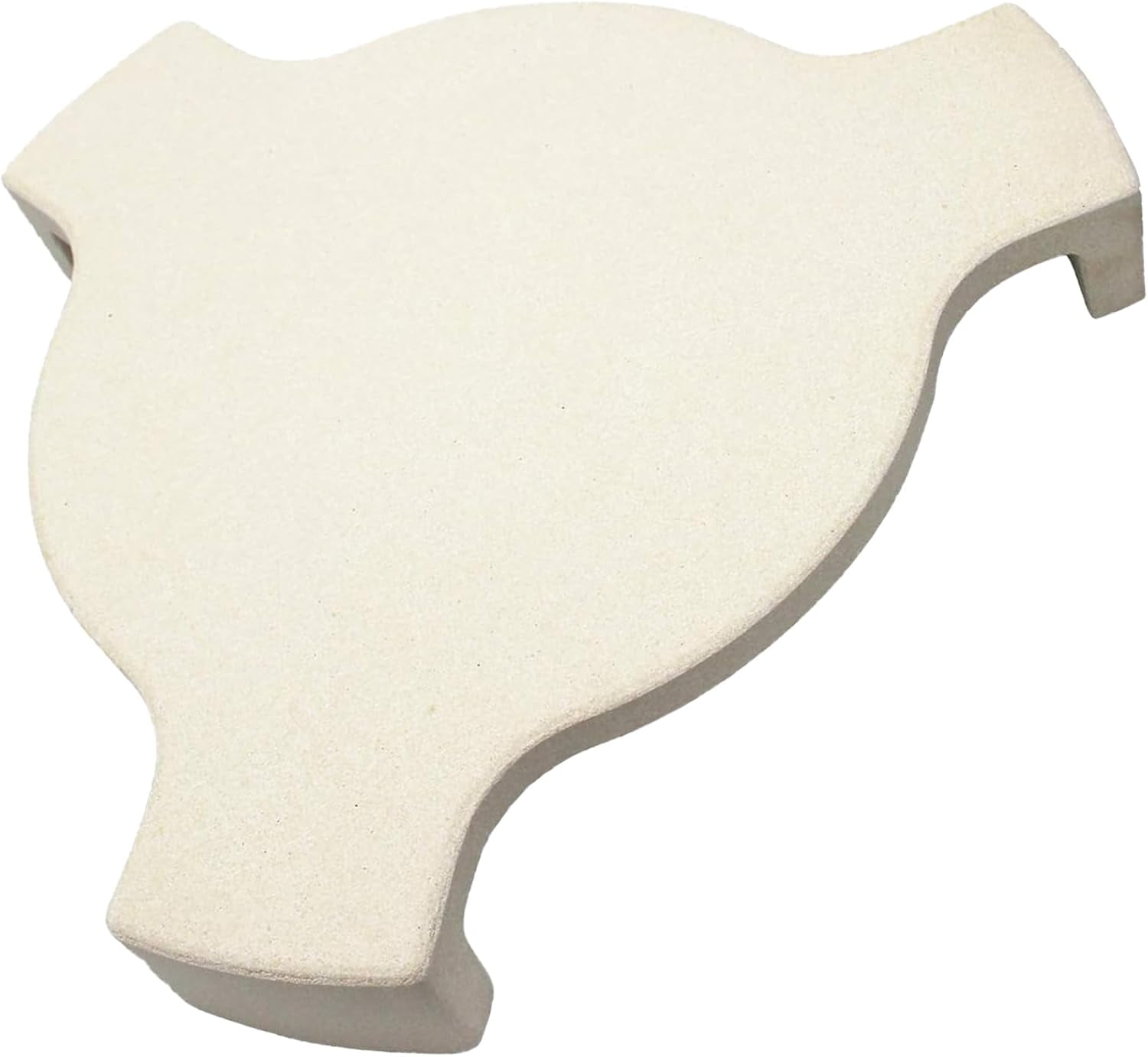 Extra Thick with legs Ceramic Pizza Stone, Heat Deflector Conveggtor ...