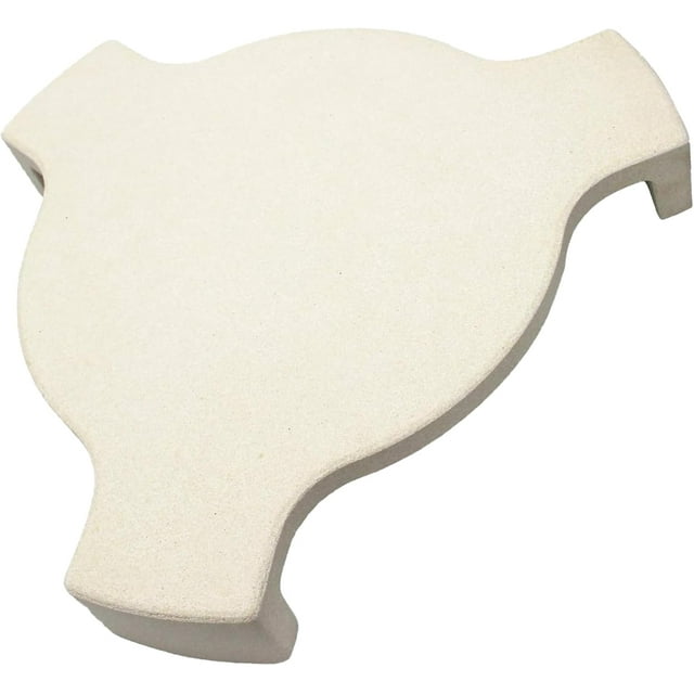 Extra Thick with legs Ceramic Pizza Stone, Heat Deflector Conveggtor ...