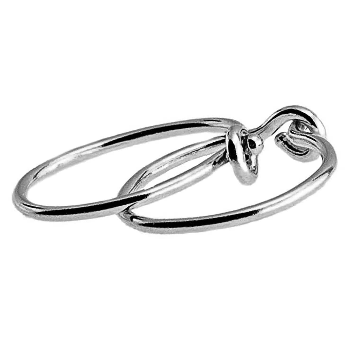 Extra Thin 7mm Hoop Cartilage Piercing Sterling Silver for Small Tragus ...