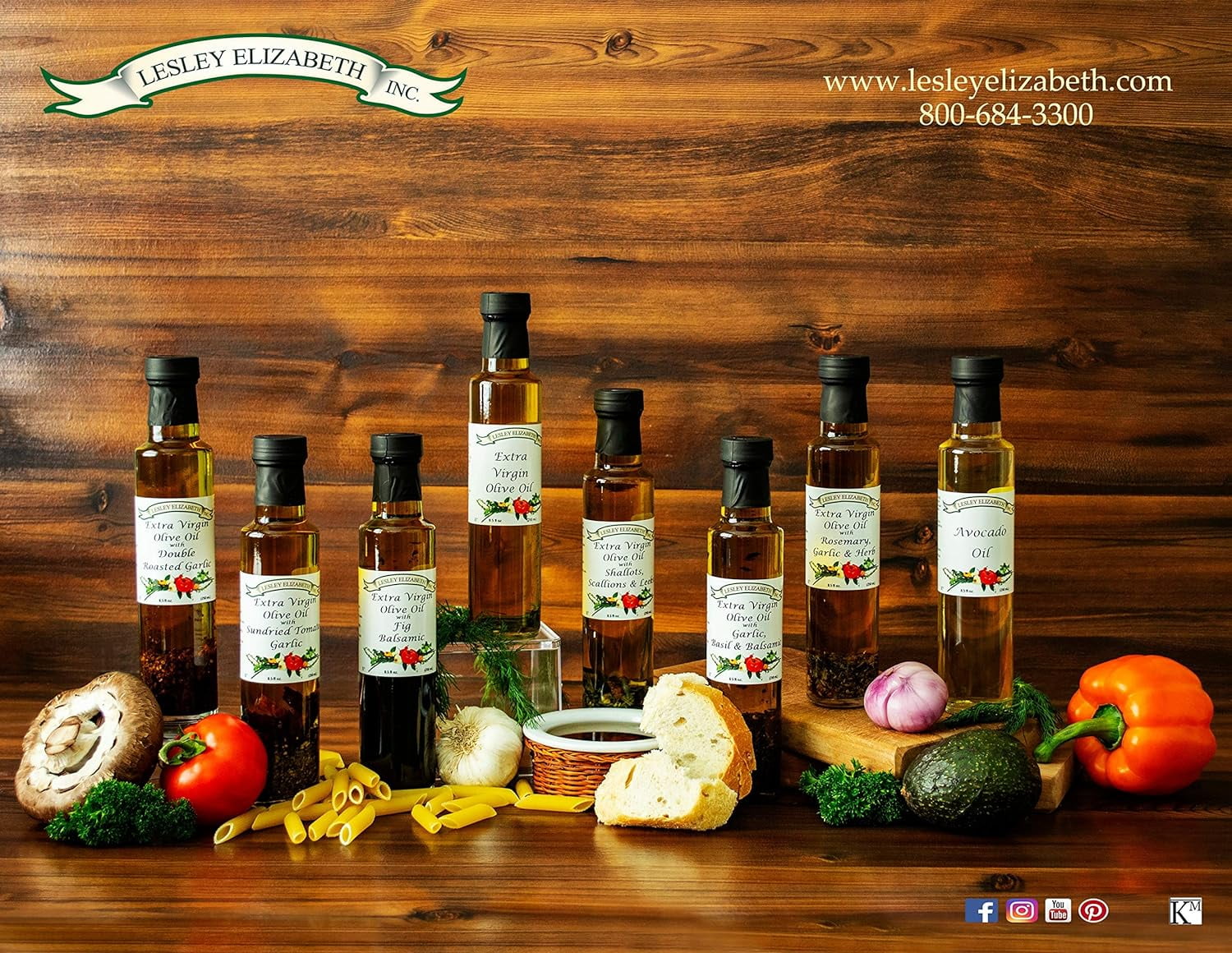 Extra Virgin Olive Oil With Double Roasted Garlic, Cooking Oil, Dipping ...