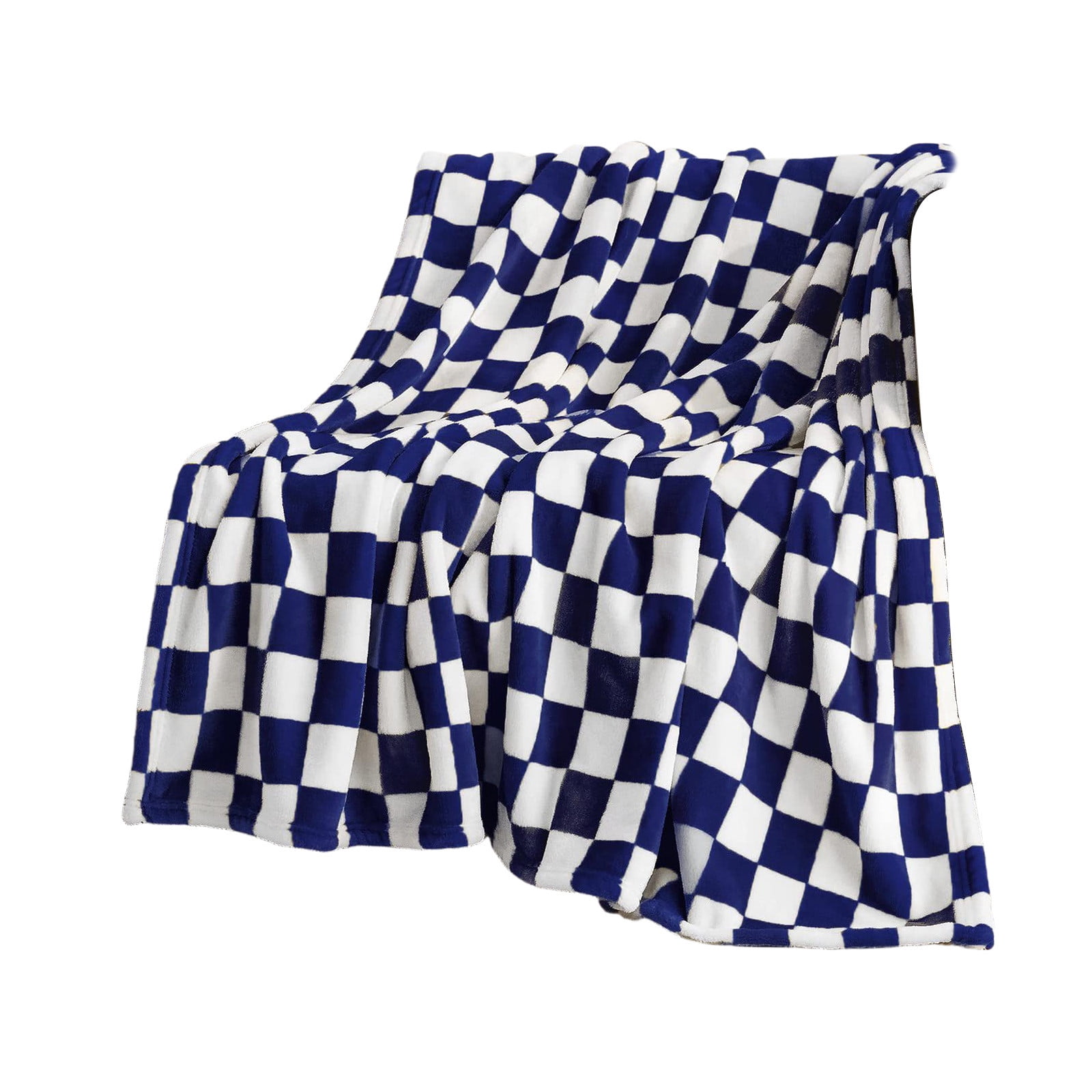 Extra Warm Blankets for Winter Checkered Flannel Blanket 100x70cm ...