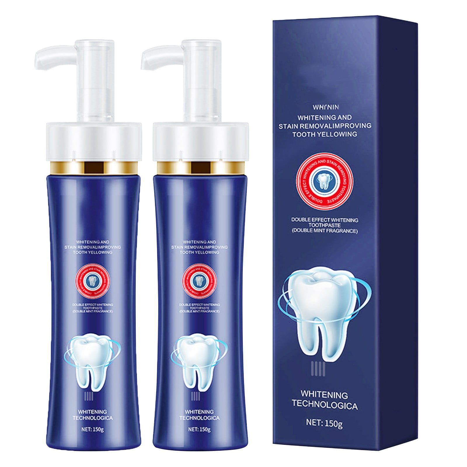 Extra Whitening Toothpaste Dual-effect Whitening Fresh Toothpaste ...