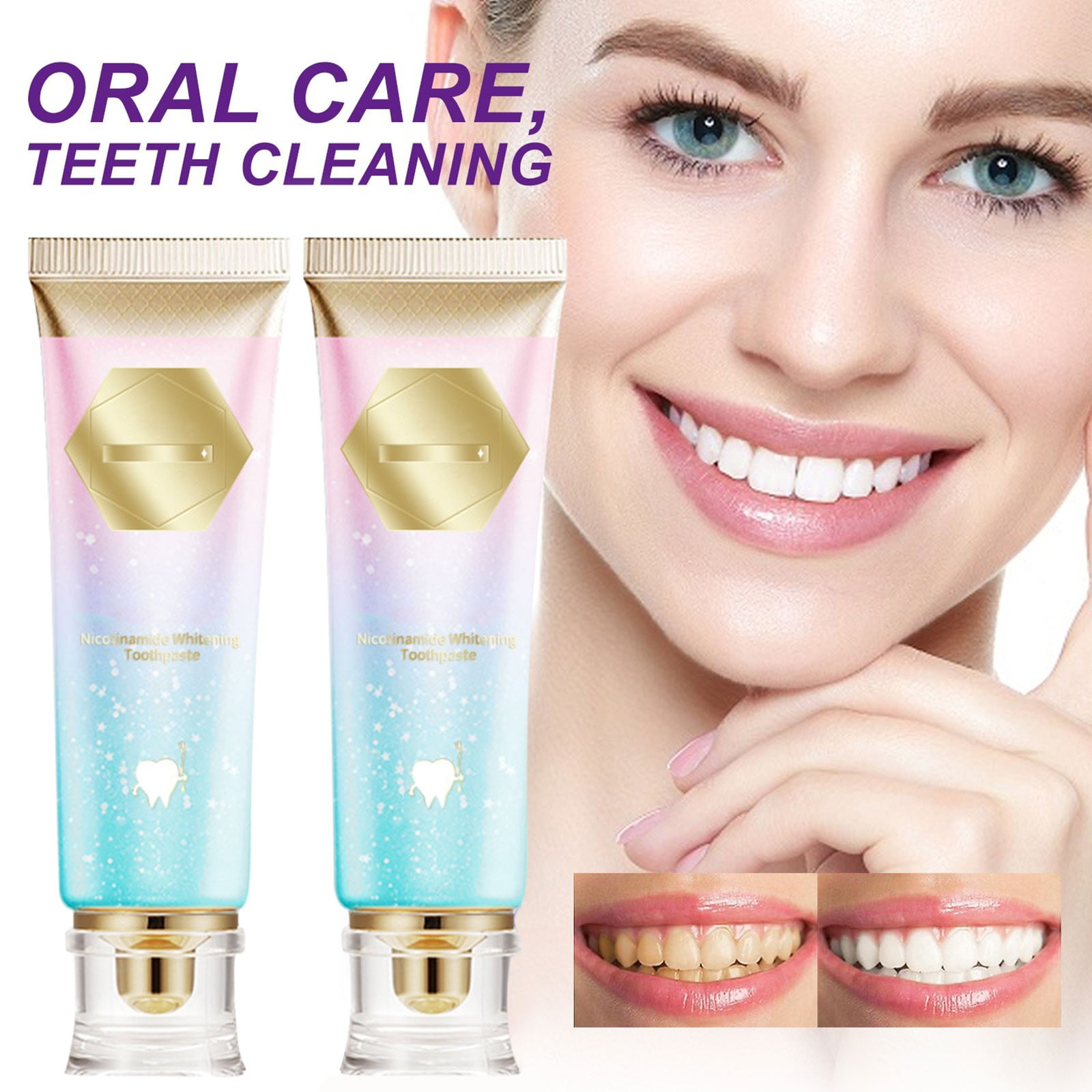 Extra Whitening Toothpaste Niacinamide Brightening Toothpaste For ...