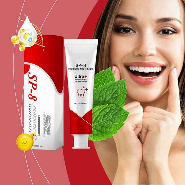 Extra Whitening Toothpaste Probioticsto Remove Halitosis Bright White ...