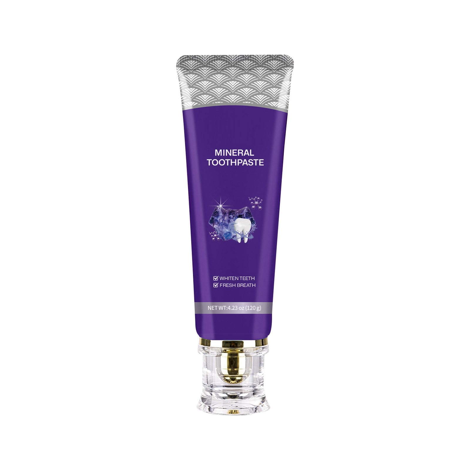 Extra Whitening Toothpaste Purple Brightening Toothpaste - Conceals ...