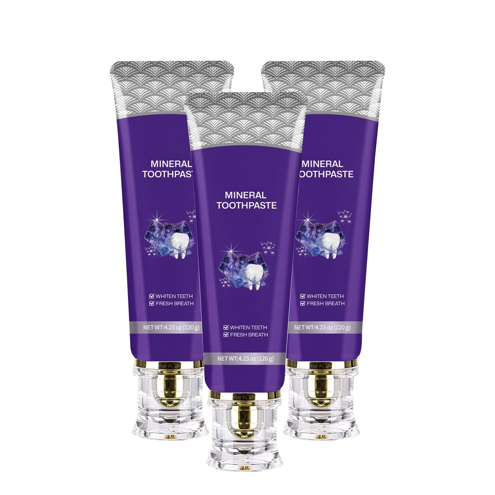 Extra Whitening Toothpaste Purple Brightening Toothpaste - Conceals ...