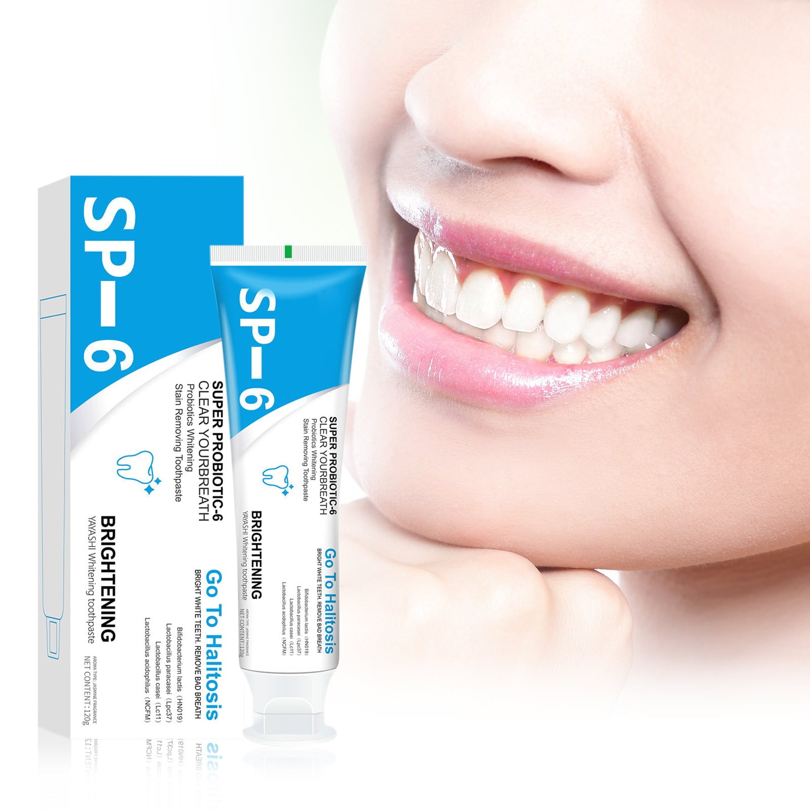 Extra Whitening Toothpaste SP-6 Toothpaste, Sp-6 Probiotic Toothpaste ...