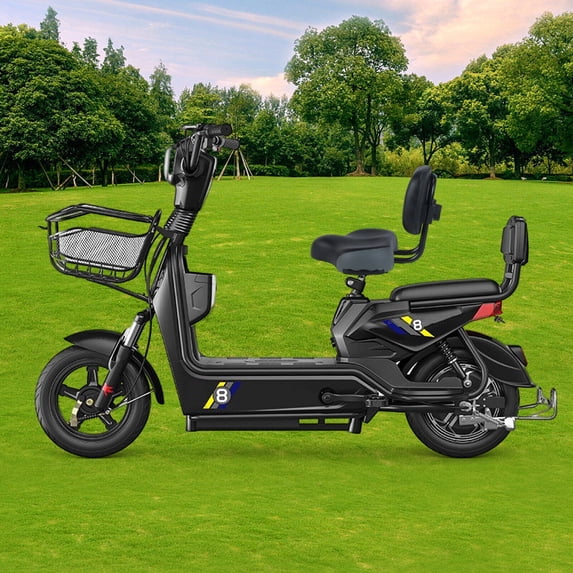 Extra Wide Bike Seat with Backrest and Comfortable Ergonomic Design for ...