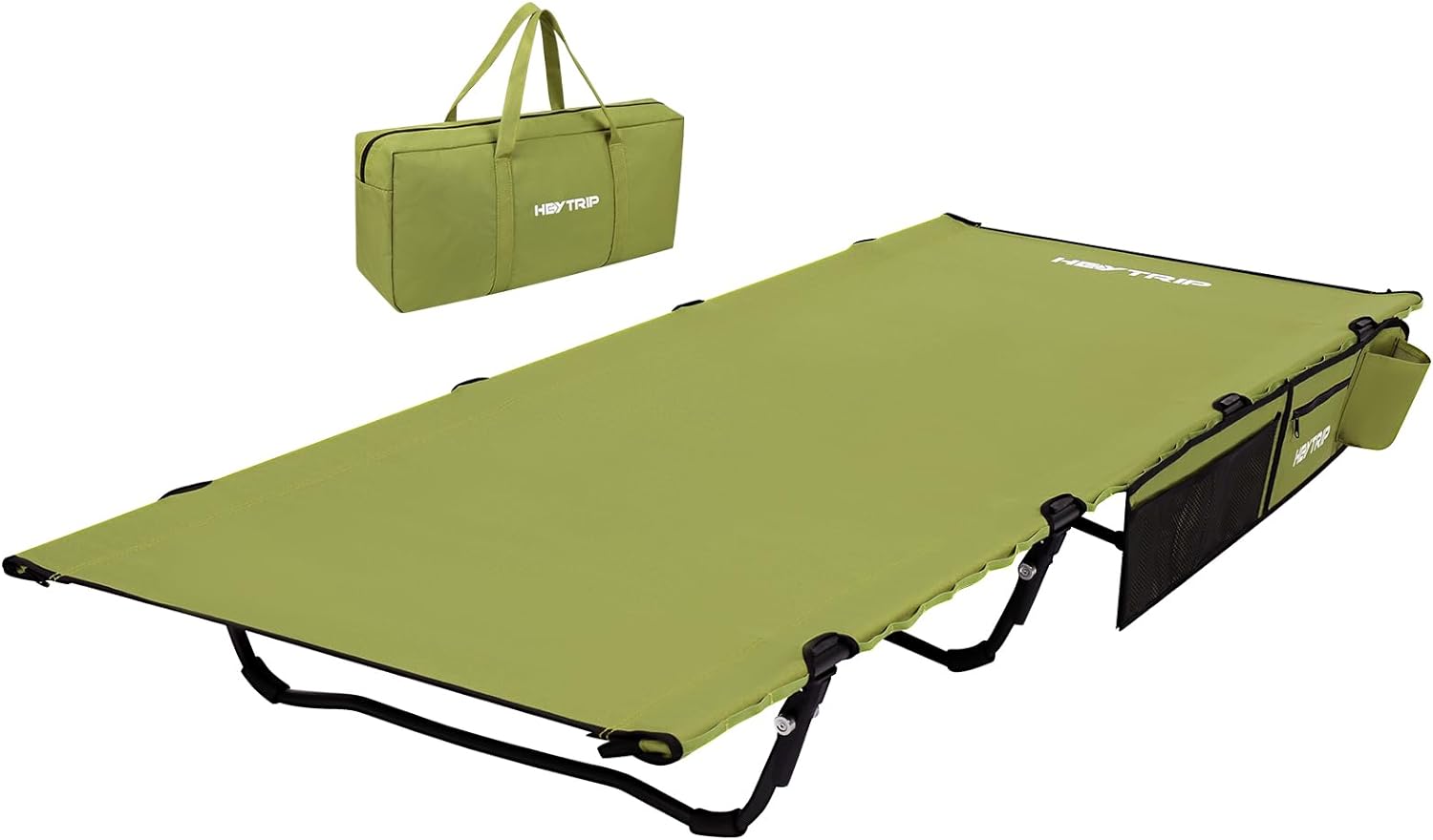 Extra-Wide Camping Cot, Upgrade Sturdy Camping Bed, XXL Cots for ...