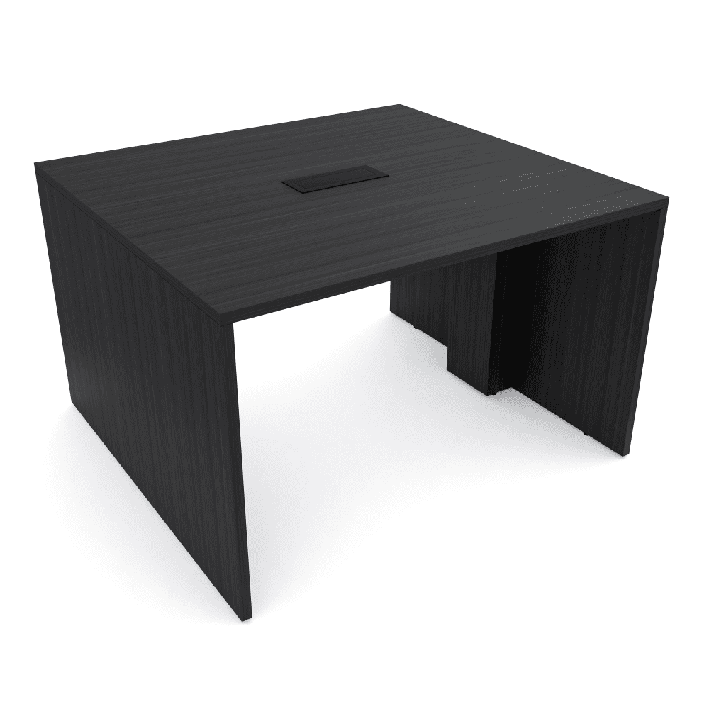 Extra Wide Collaboration Table | 2 Person Group Desk | 4x4 Laminate ...