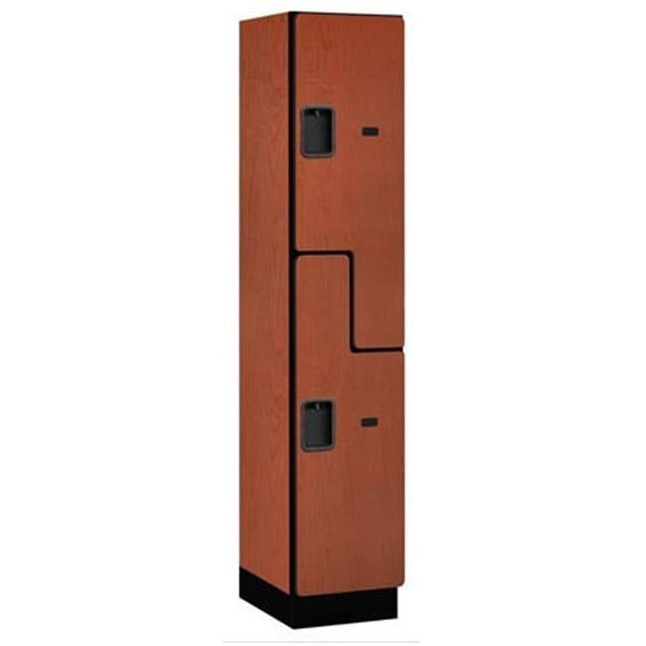 Extra Wide Designer Wood Locker - Cherry - Walmart.com
