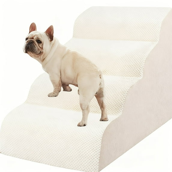 Extra Wide Dog Stairs for Small/Elderly/Injured Pets - High Density ...