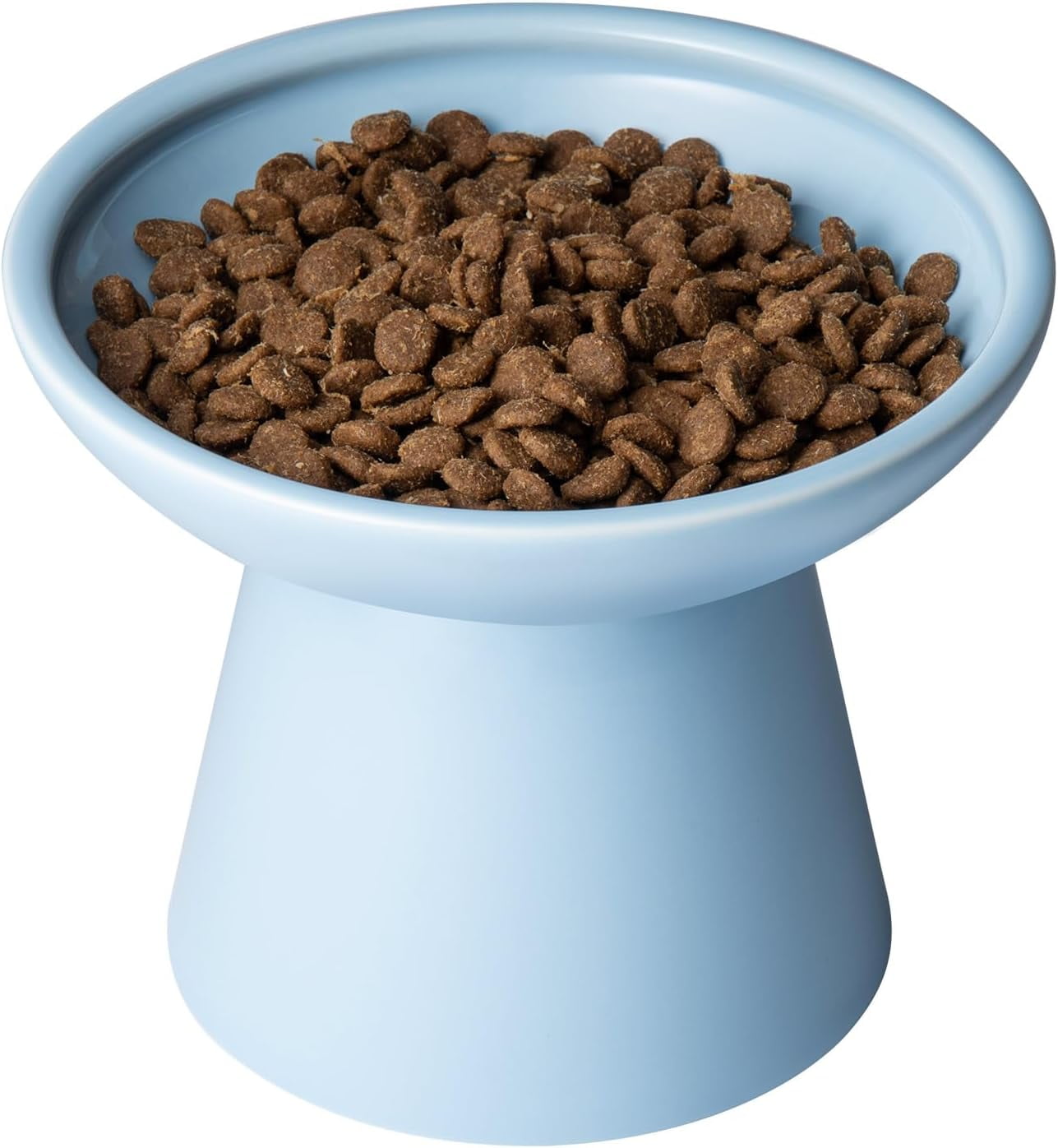 Cat Bowl Raised Ceramic S | Tilted Elevated Dish For Small Cats ...