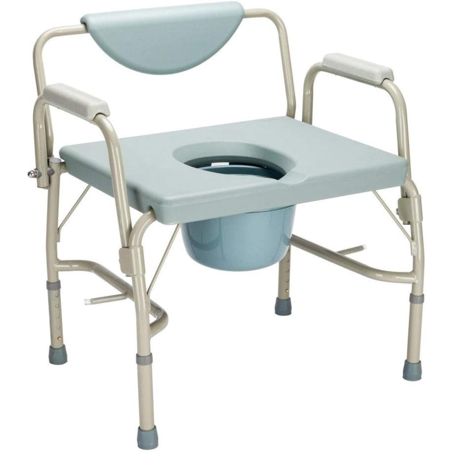 Customer reviews for Extra Wide Height Adjustable Bedside Commode Seat ...