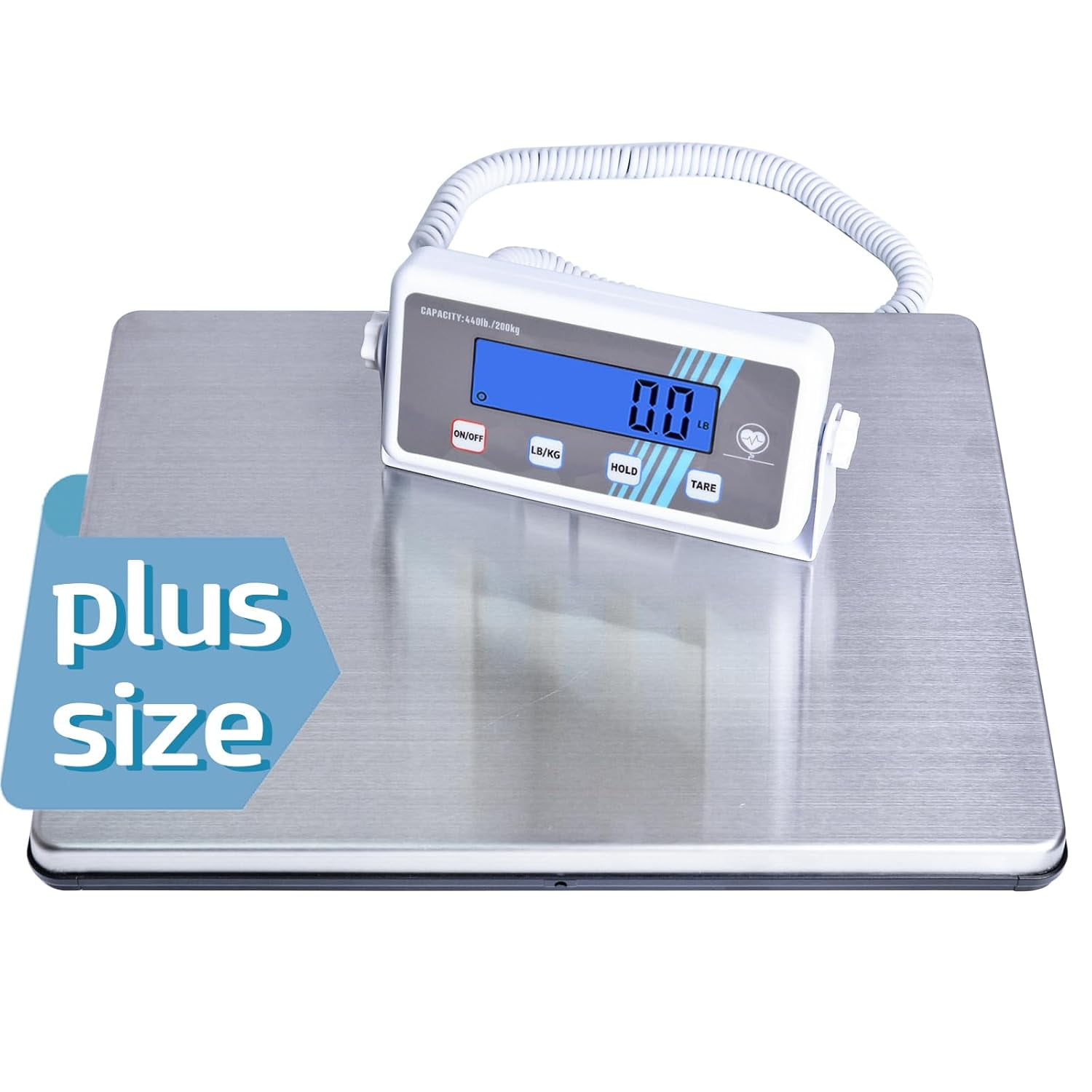 Extra Wide Medical Digital Body Weight Scale - 440 lb/200 kg Capacity ...