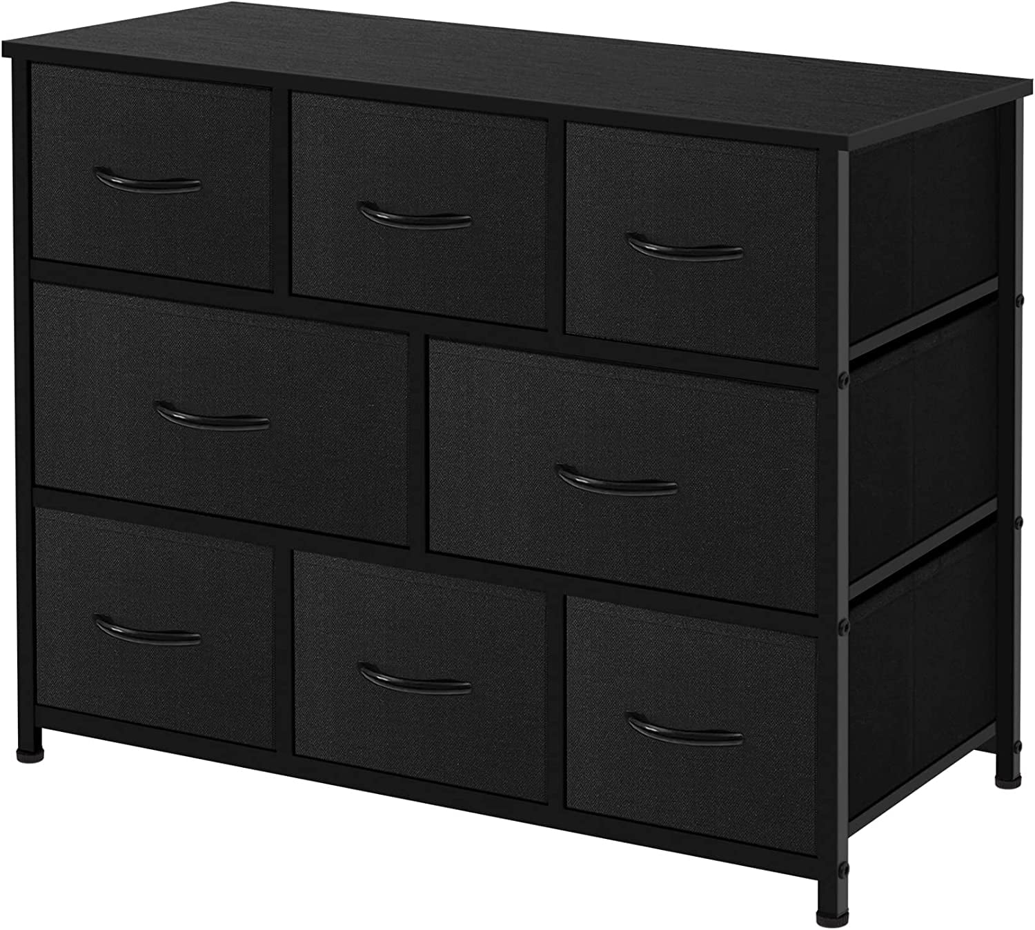 Extra Wide Organizer 8-Drawer Closet Shelves, Dressers Storage Chest ...