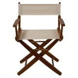Extra-Wide Premium 18 in. Hardwoods Standard Height Directors Chair ...