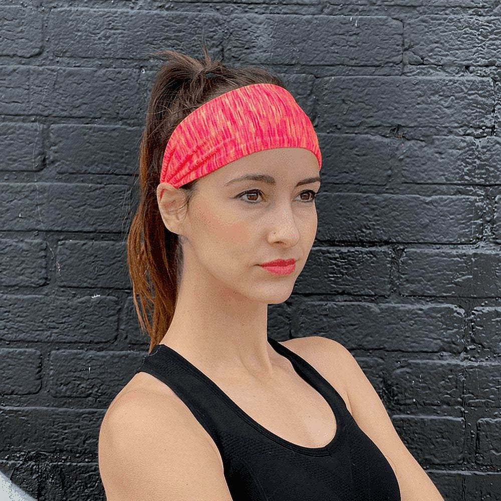 Extra-Wide Sport and Fitness Sweat-Wicking Headband - Walmart.com