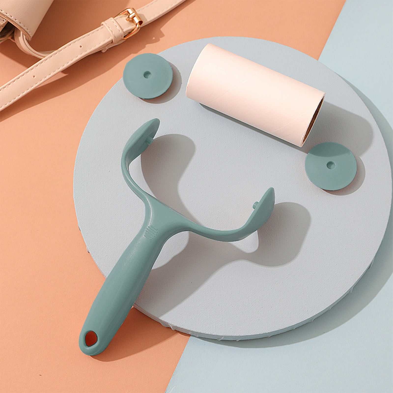 Extra Wide Sticker Roller Clothes & Pet Hair Remover Brush 60pcs Strong ...