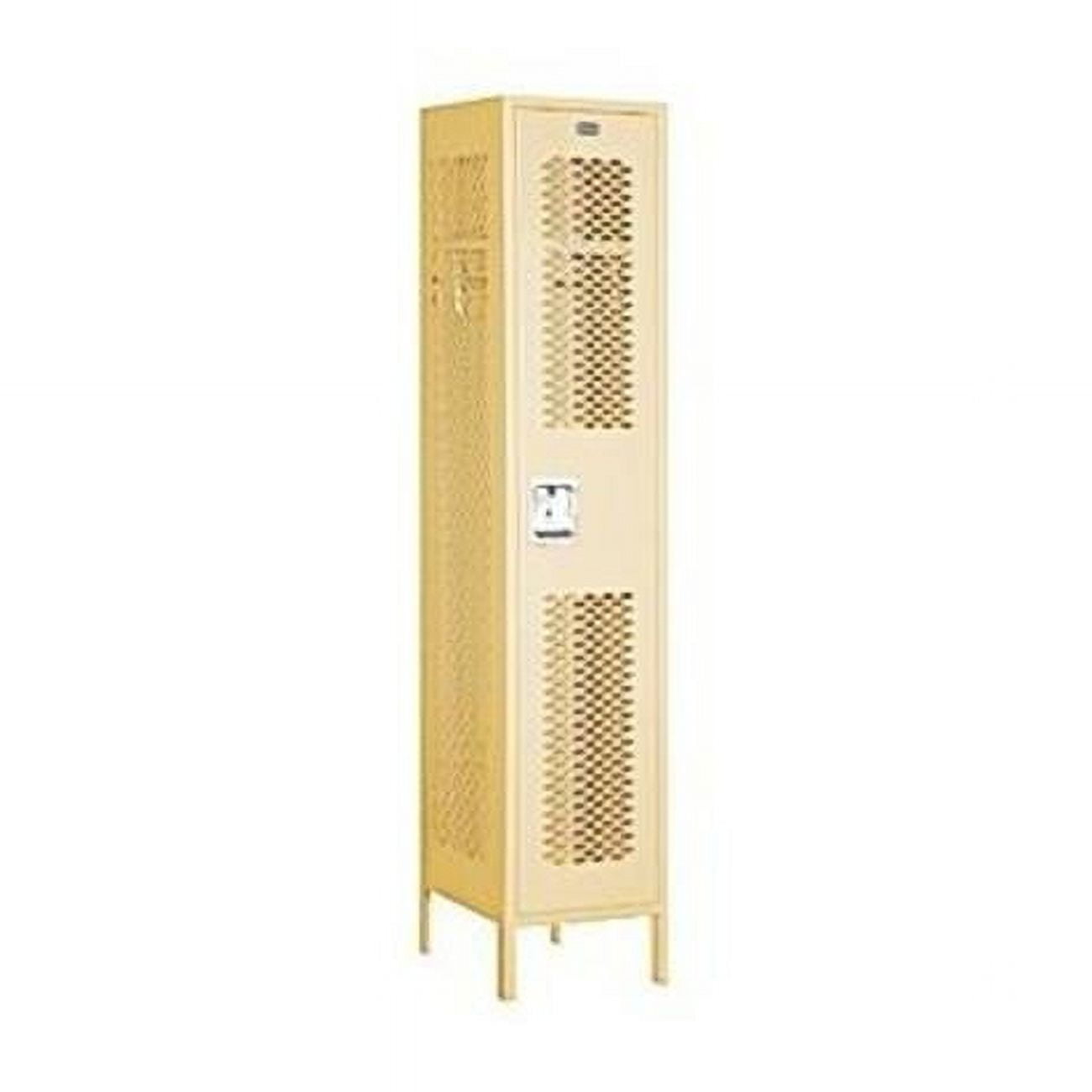 Extra Wide Vented Metal Locker - Tan - Assembled - Walmart.com