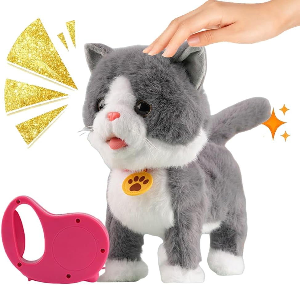 Extra large Lifelike Robot Cat ToyInteractive Robot with Touch Sensing ...