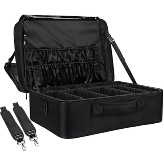 Extra-large Makeup Case, a Must for Double-layer Travel, a Storage Case ...