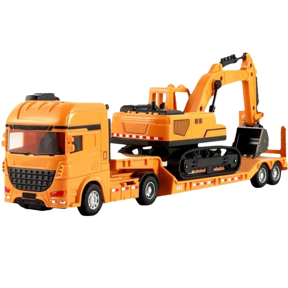 Extra large engineering transport vehicle toy with rubber track ...