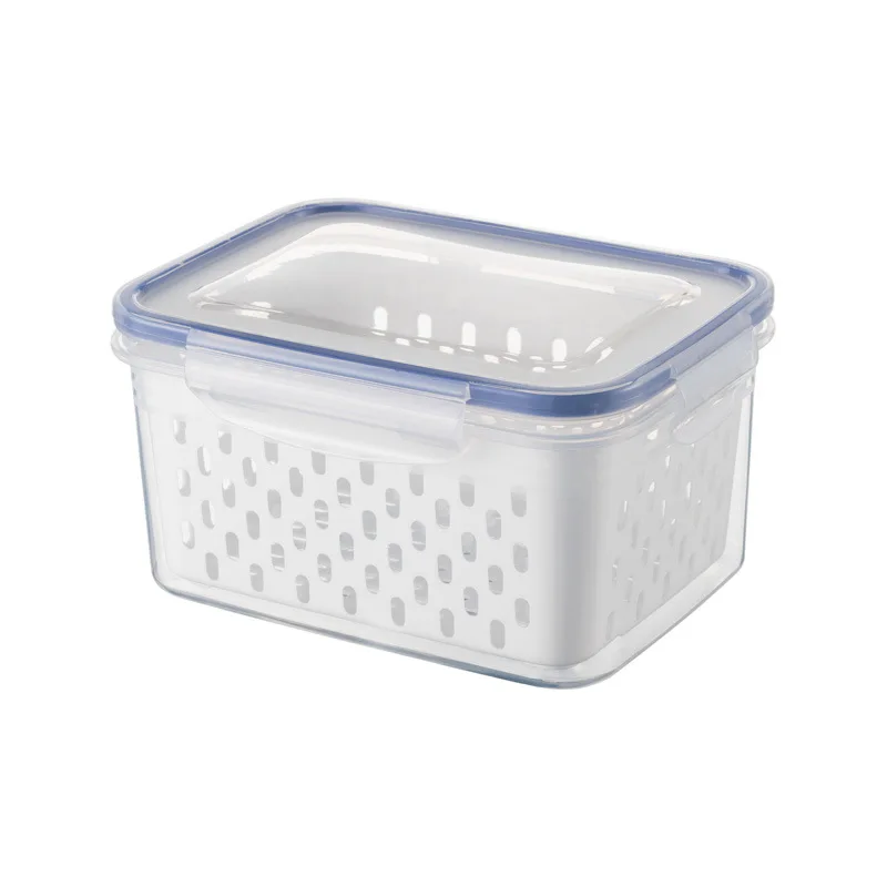Extra-large fridge storage container for fruits & veggies – removable ...