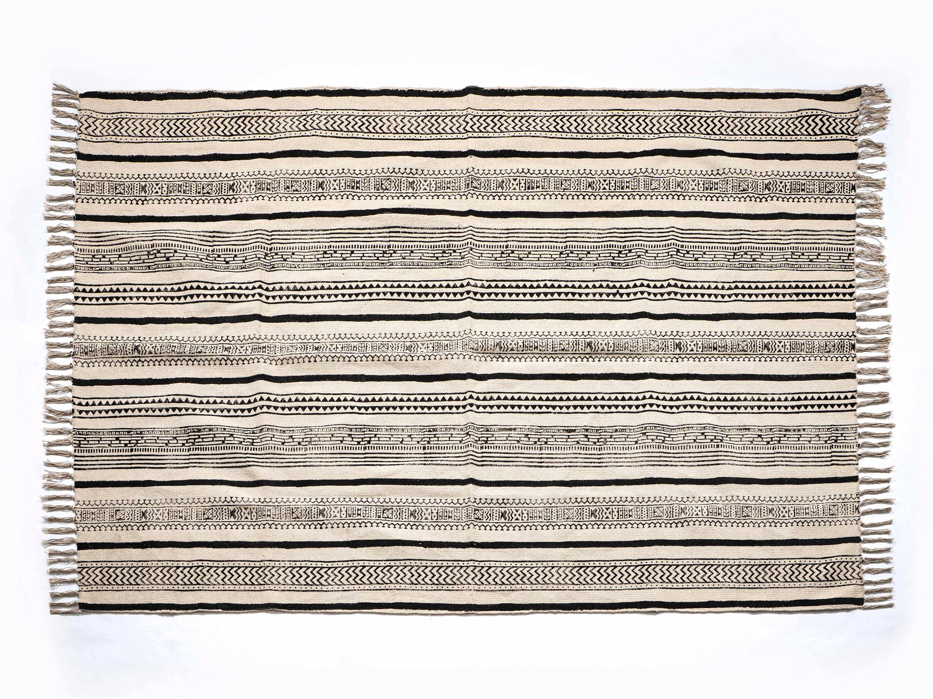 Extra large rug cotton rug Hallway rug Handmade rug Stair area rug ...