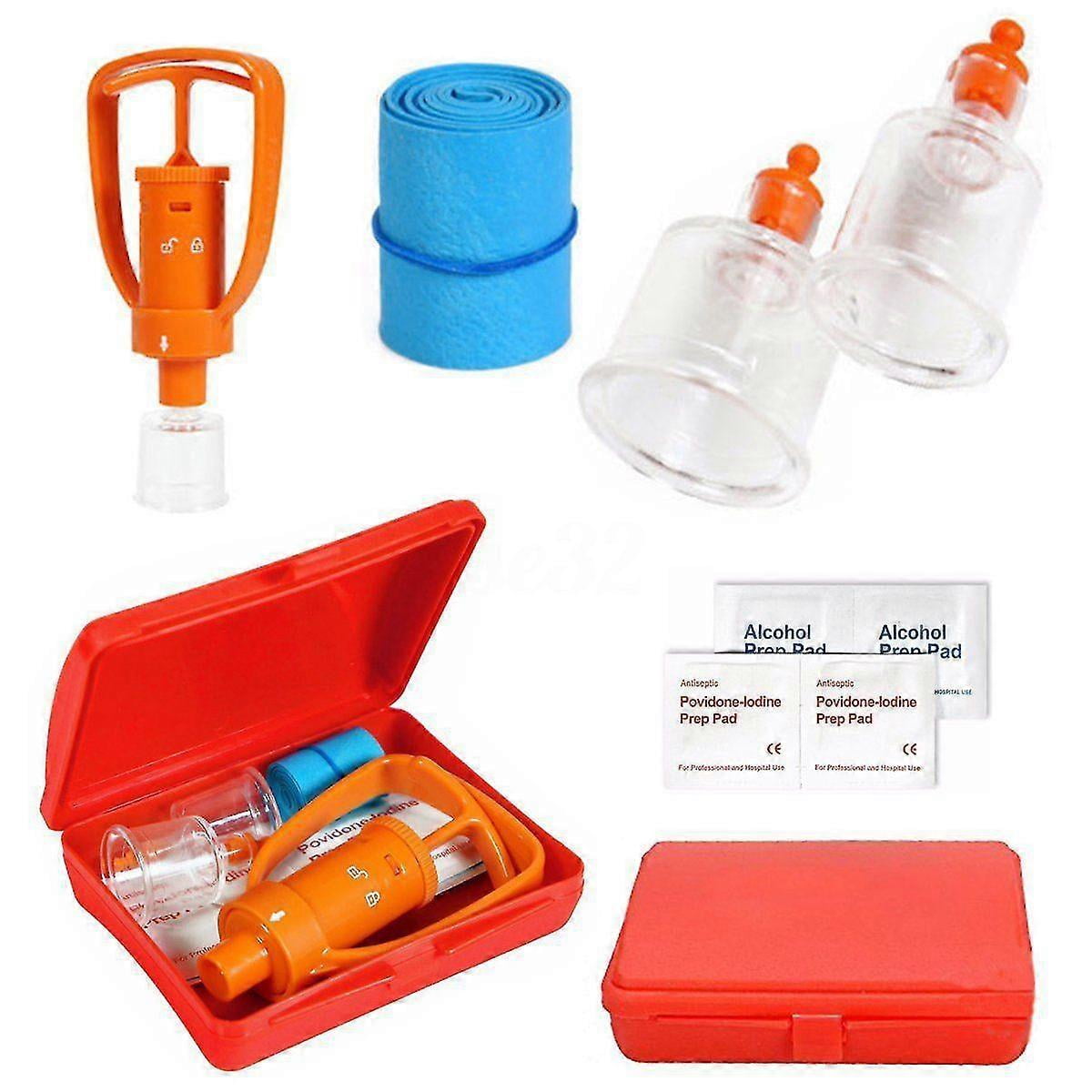 Extractor Pump Safety Kit Emergency Snake Bite Outdoor Camping Tool ...