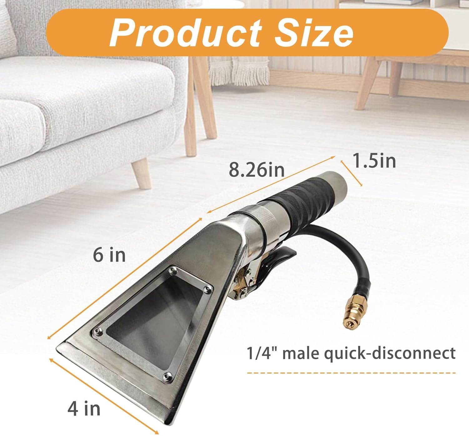 Extractors Upholstery Detailing Tool with Viewing Window - Carpet ...
