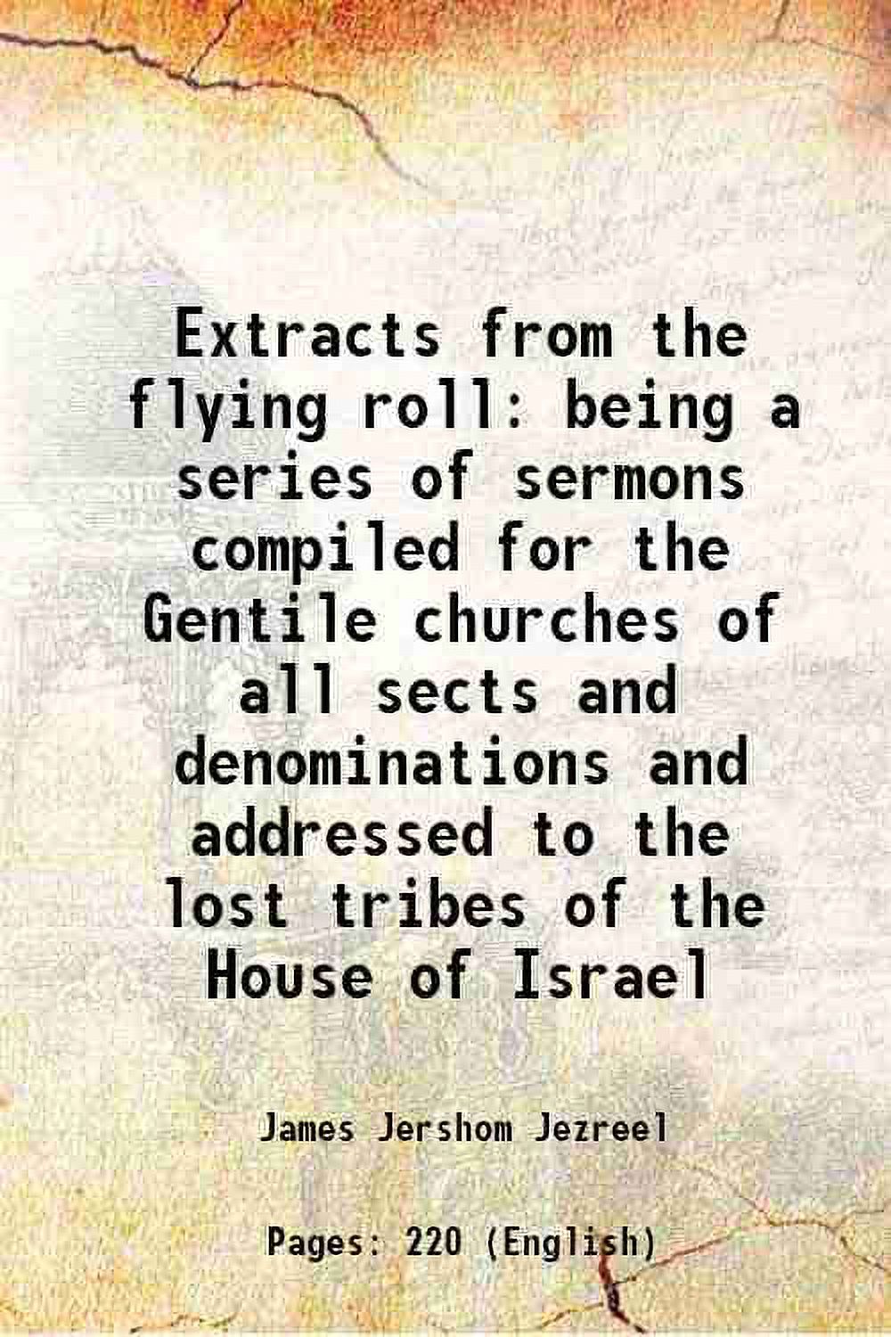 Extracts from the flying roll being a series of sermons compiled for ...
