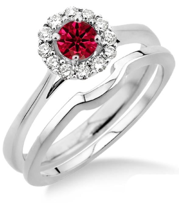 Extraordinary Fantastic Mind Blowing Moissanite Diamond Halo 1.25 Carat ...